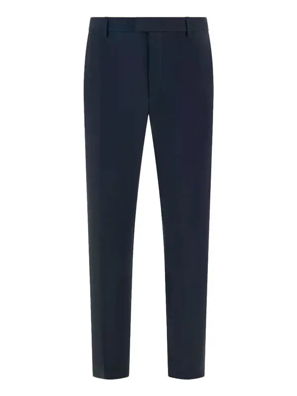 Boggi Milano Rory B Tech Seersucker Trousers - Blue