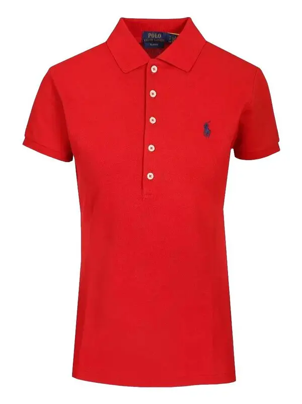 Polo Ralph Lauren Slim-fit Pony Polo Shirt - Red