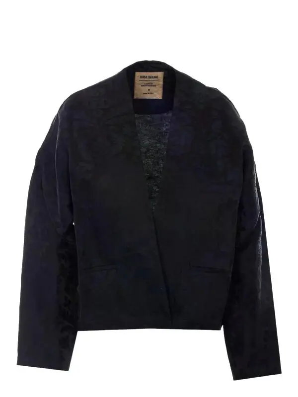 UMA WANG Klarke Floral-paisley Jacket - Black