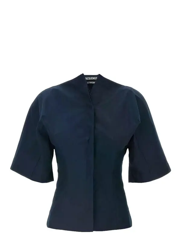 Jacquemus La Chemise Moisson Hourglass Shirt - Blue