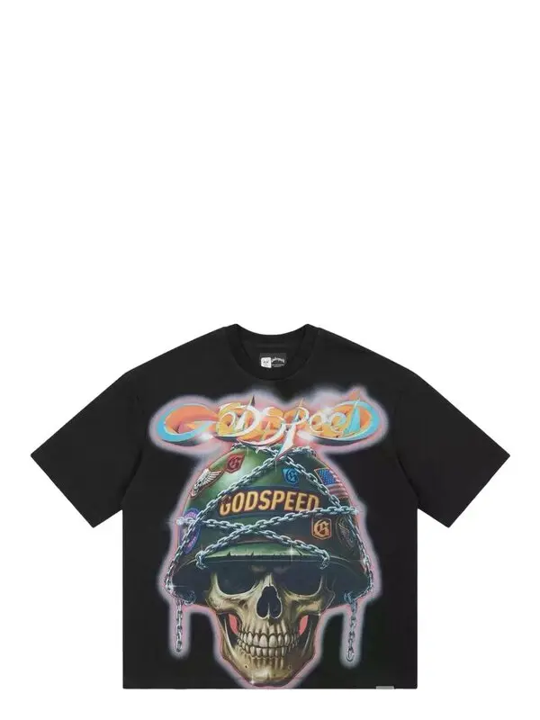 GODSPEED Graphic-print T-shirt - Black