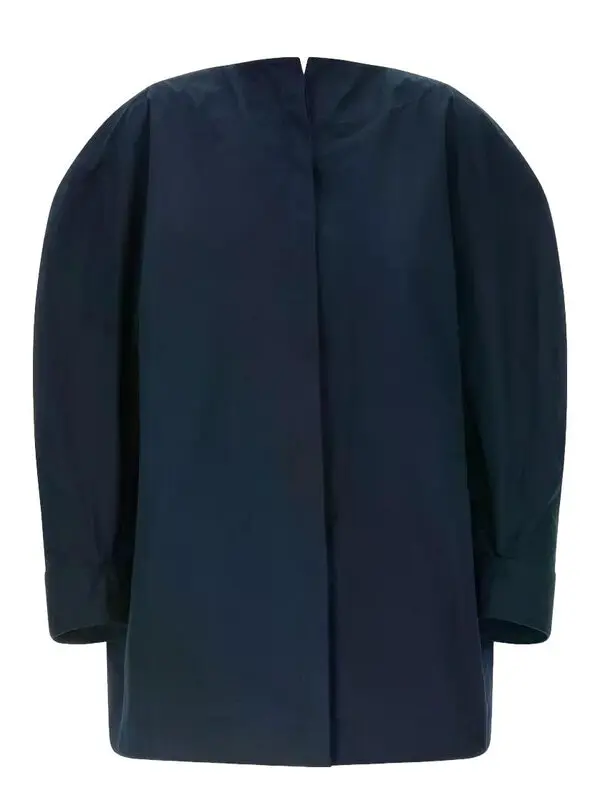 Jacquemus La Chemise Pittore Asymmetrical Shirt - Blue