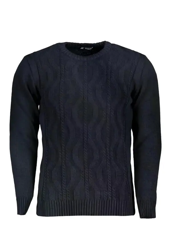 U.S. Grand Cable-knit Sweater - Blue