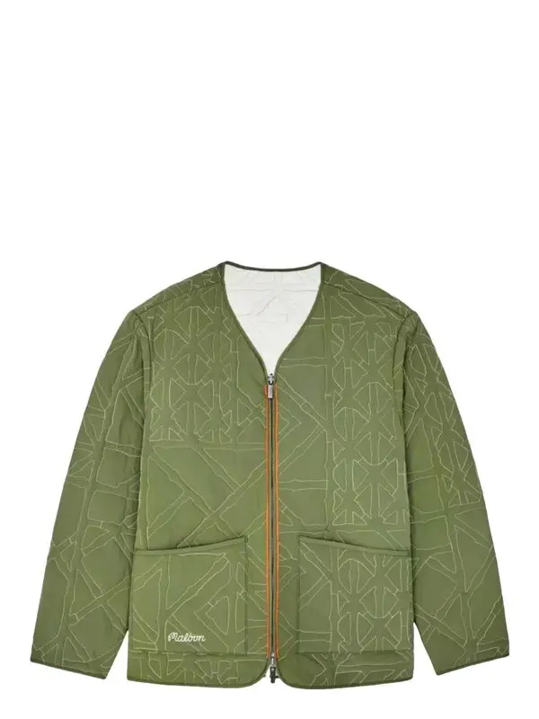 MALBON Guarapo Quilted Reversible Jacket - Green