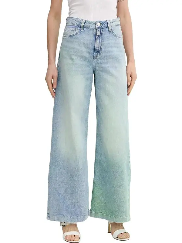 Guess Bellagio Wide Leg Jeans - Blue