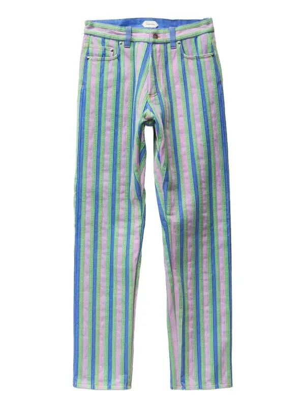 Versace Striped Jeans - Blue