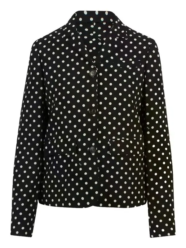 N°21 Polka-dot Jacket - Black