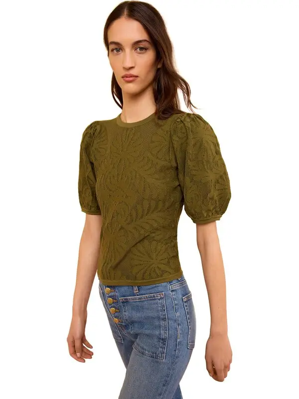 Ulla Johnson Carina Top - Moss