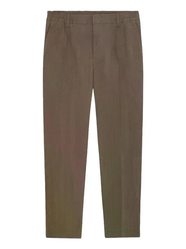 Nn07 Elasticated Waist Trousers - Brown
