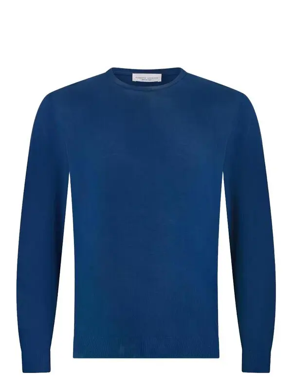 ROBERTO COLLINA Fine-knit Sweater - Blue