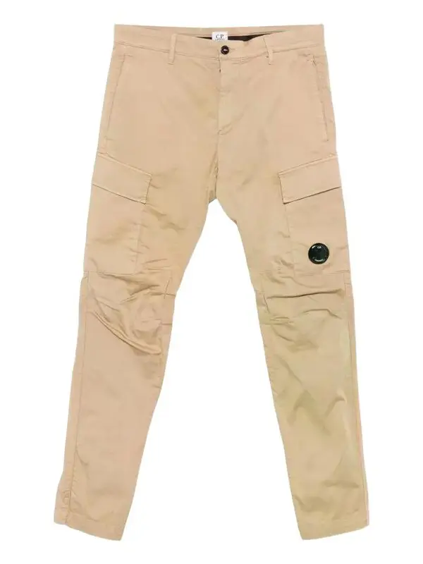 C.P. COMPANY Lens Detail Cargo Pants - Neutrals