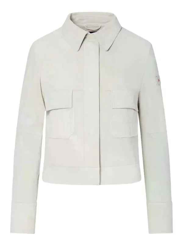 Peuterey Suede Chest-pocket Jacket - Neutrals