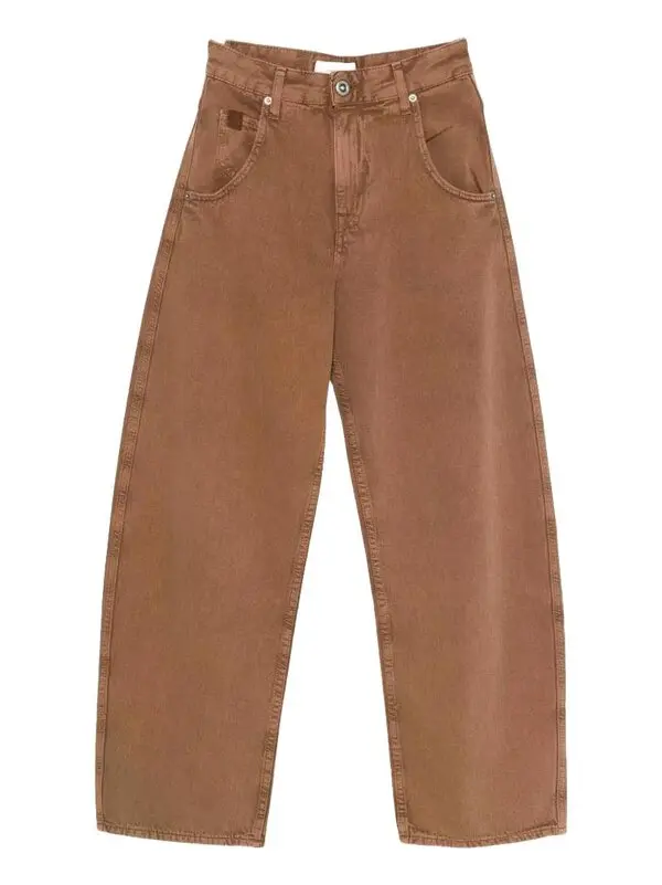 Jacob Cohen Barrel-leg Jeans - Brown