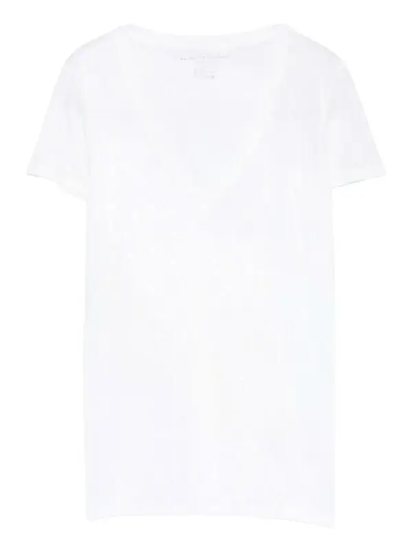 Majestic Filatures V-neck Short-sleeve T-shirt - White