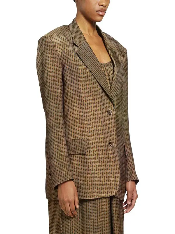 UMA WANG Kava Blazer - Brown