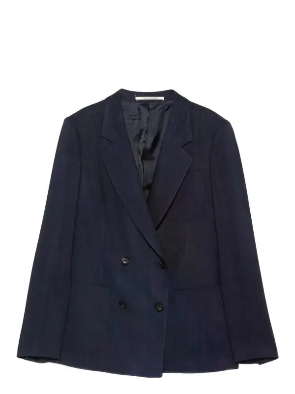 Tagliatore Double-breasted Blazer - Blue