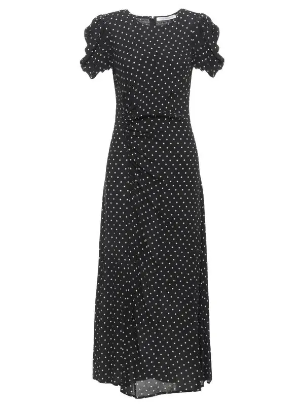 MAR DE MARGARITAS Kristel Midi Dress - Black