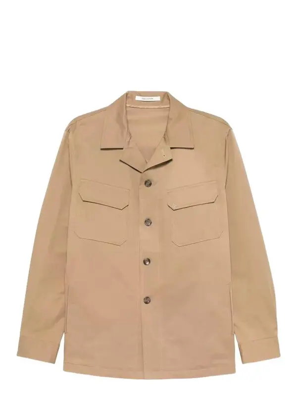 Tagliatore Button-up Field Jacket - Brown