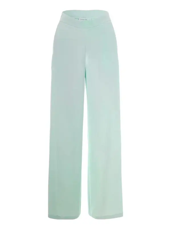 Patrizia Pepe Wide-leg Trousers - Blue