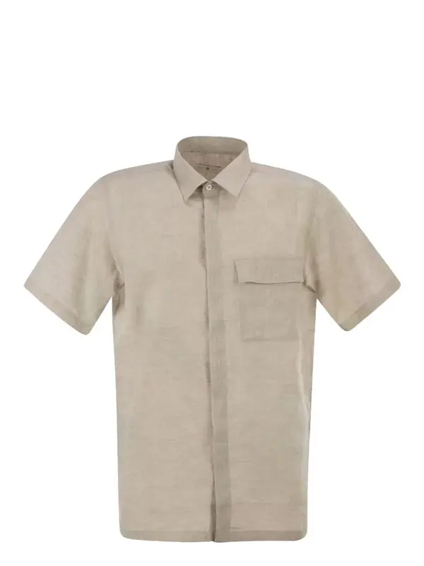 PT TORINO Short-sleeved Shirt - Neutrals