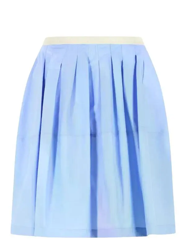Marni Pleated Mini Skirt - Blue