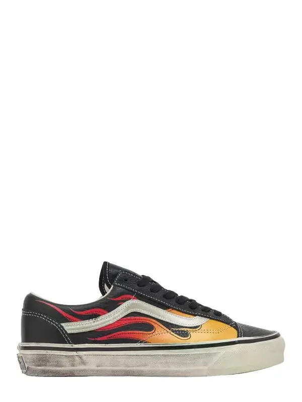 VANS Premium Old Skool 36 Leather Sneakers - Black