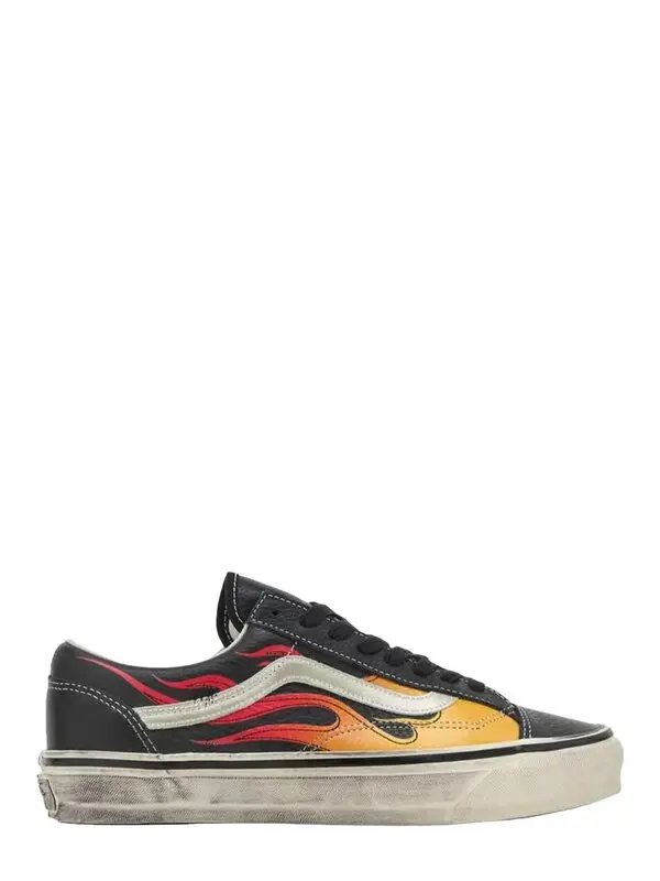 VANS Premium Old Skool 36 Leather Sneakers - Black