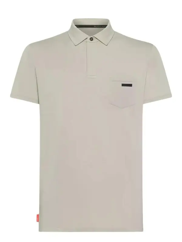 RRD Revo Logo-patch Polo Shirt - Neutrals