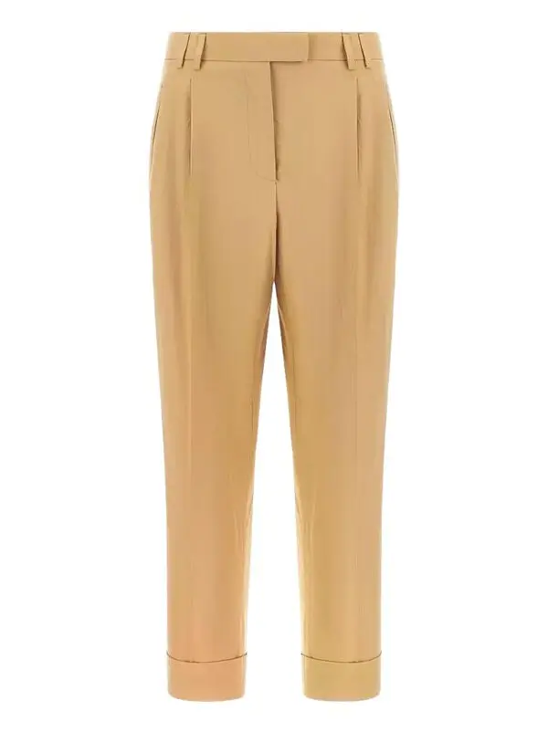 Alberto Biani Albertino Pleated Trousers - Neutrals