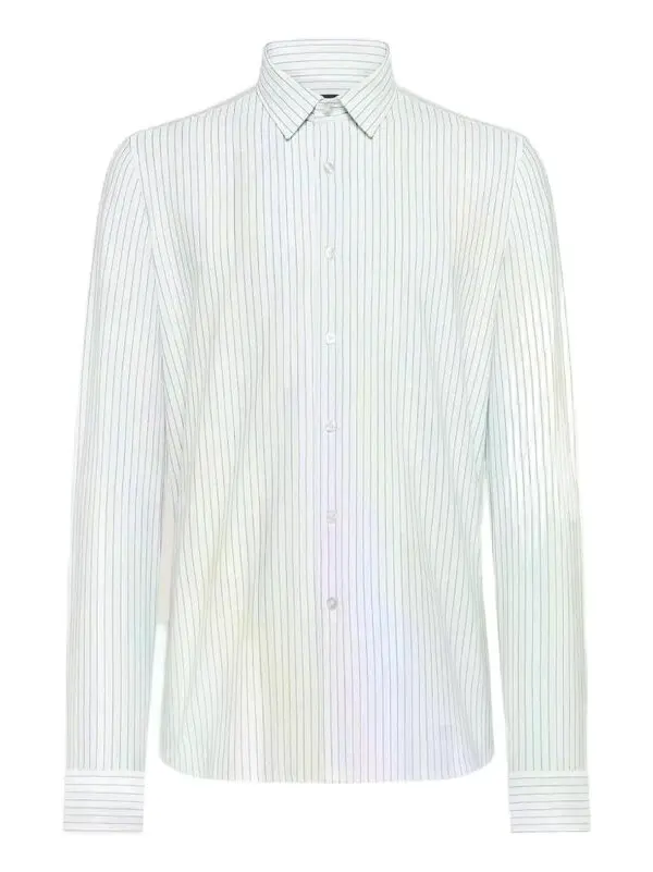 RRD Jacquard-striped Shirt - White