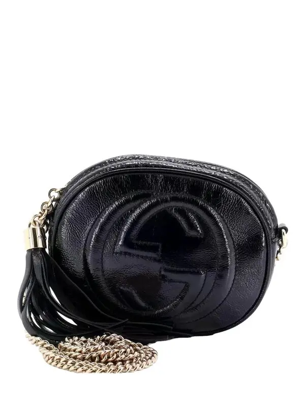 Gucci Soho Chain Mini Crossbody Bag - Black