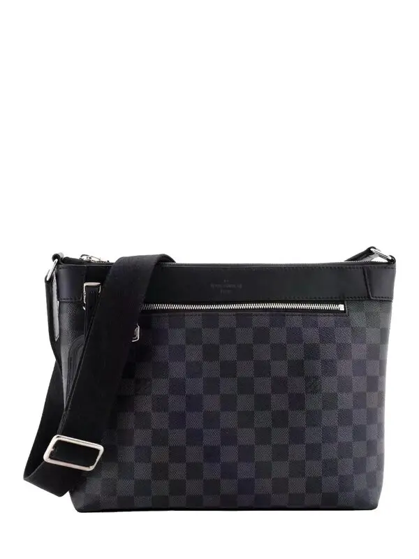 LOUIS VUITTON Mick Nm Messenger Bag Damier Graphite Pm - Black
