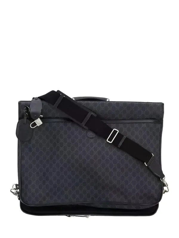 Gucci Retro Interlocking G Garment Bag - Black