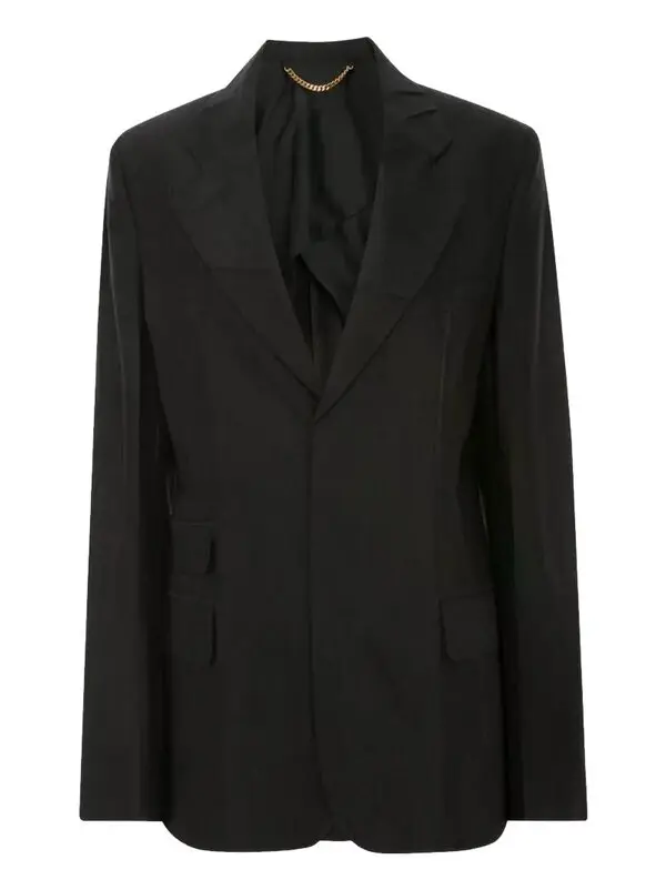 Victoria Beckham Single-breasted Blazer - Black