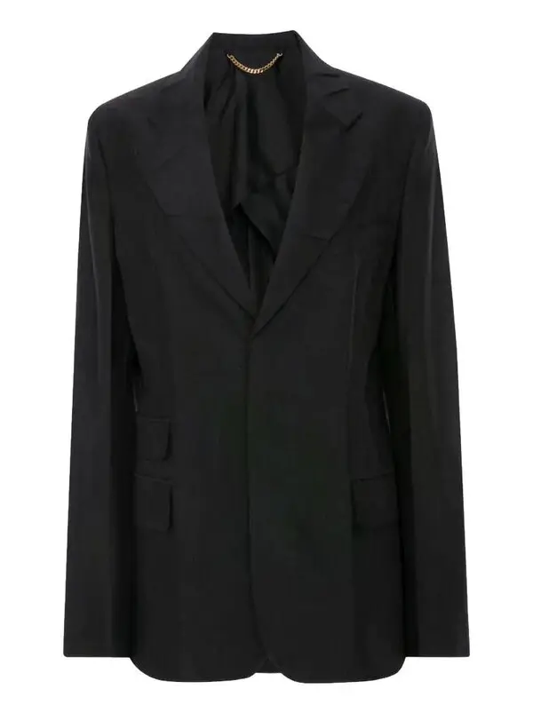 Victoria Beckham Single-breasted Blazer - Black