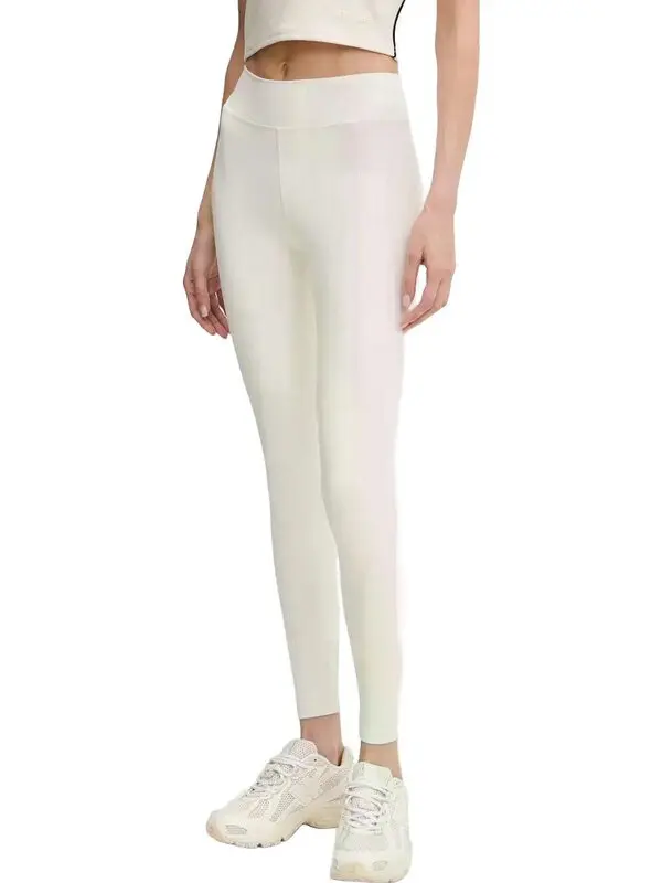 Guess Logo-print Leggings - White