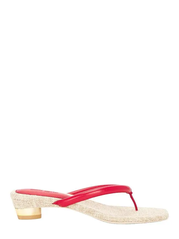 Cult Gaia Sierra Sandal - Vermillion