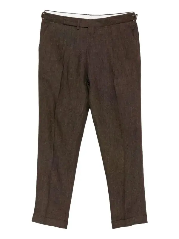 BRIGLIA 1949 Side-adjusters Trousers - Brown