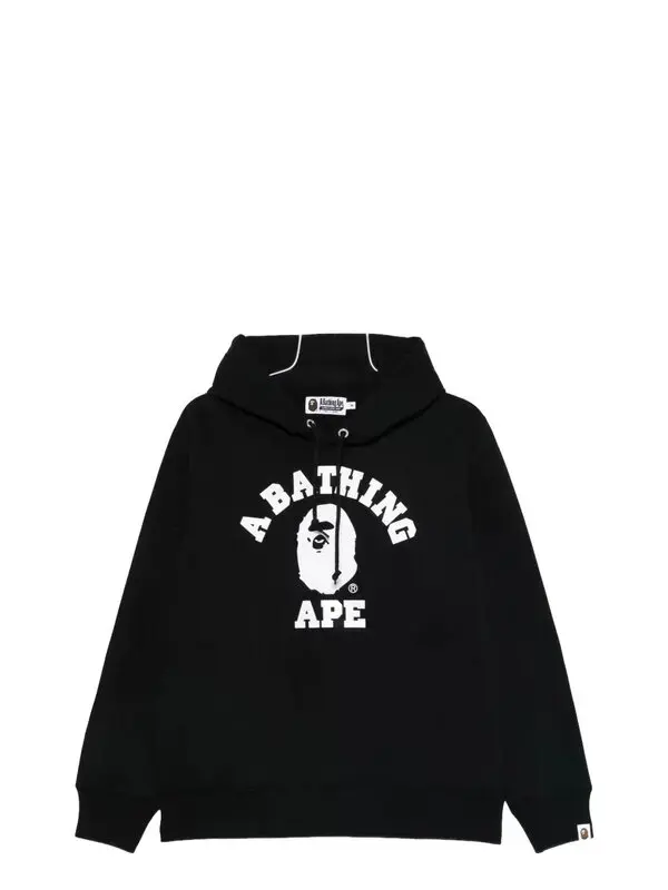 BAPE BLACK BY *A BATHING APE® Logo-print Hoodie - Black