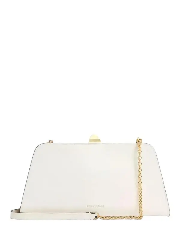 COCCINELLE Logo-appliqué Shoulder Bag - Neutrals