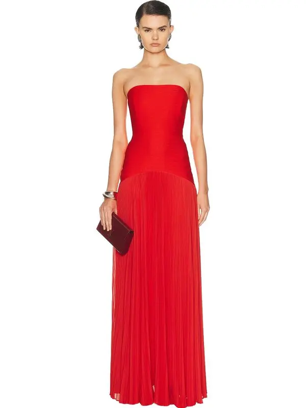 Alexis Sunniva Dress - Red