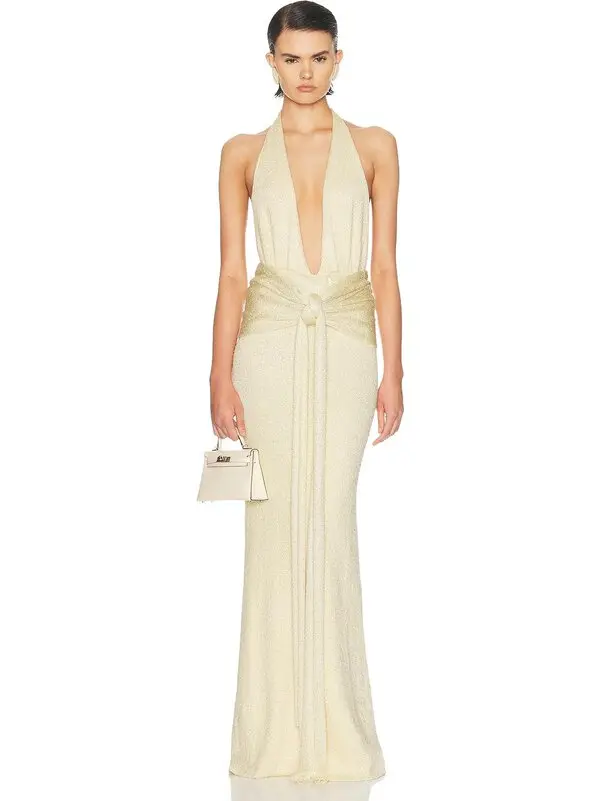 AYA MUSE Sereia Dress - Buttercream