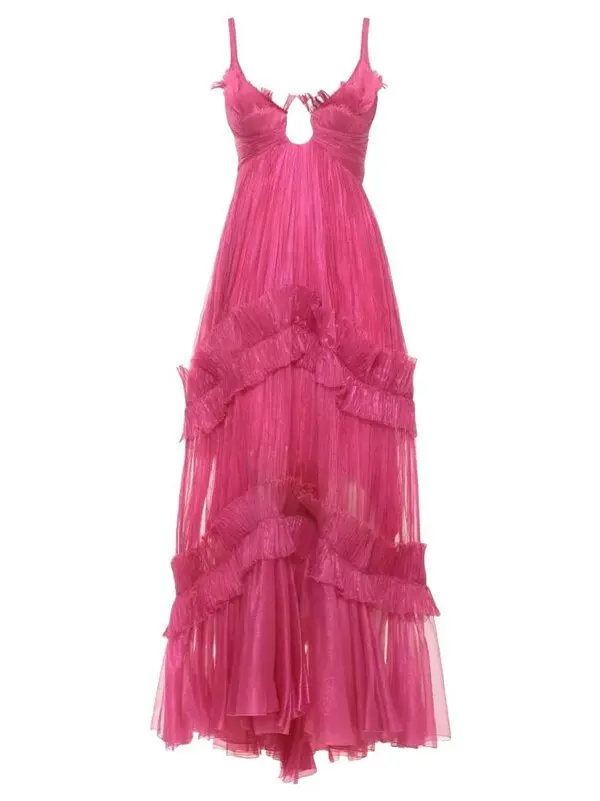 MARIA LUCIA HOHAN Matea Maxi Dress - Pink