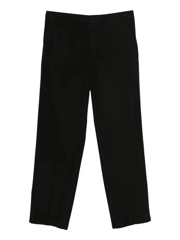 CELLAR DOOR Leone Belt-loops Trousers - Black