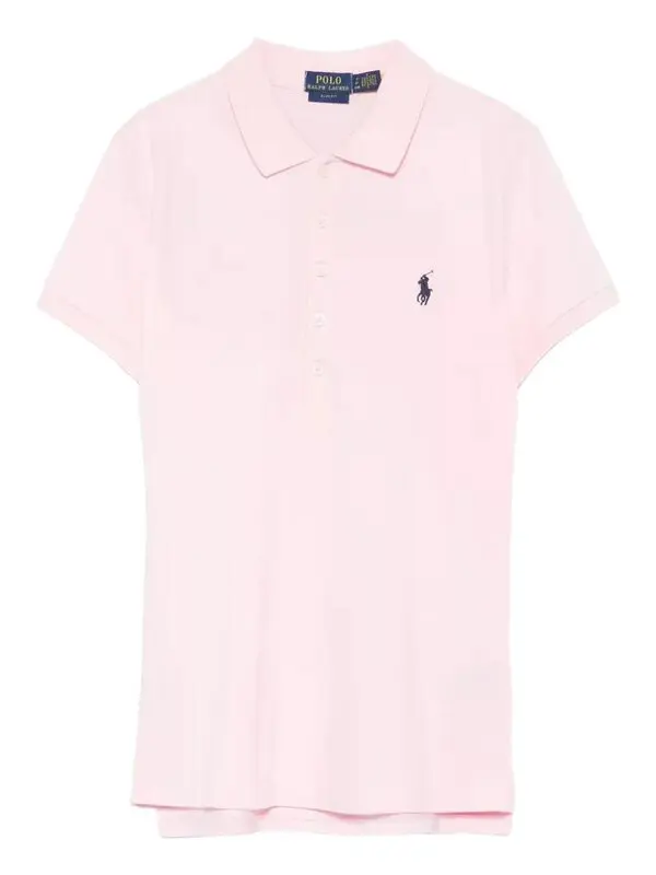Polo Ralph Lauren Embroidered Polo Shirt - Pink