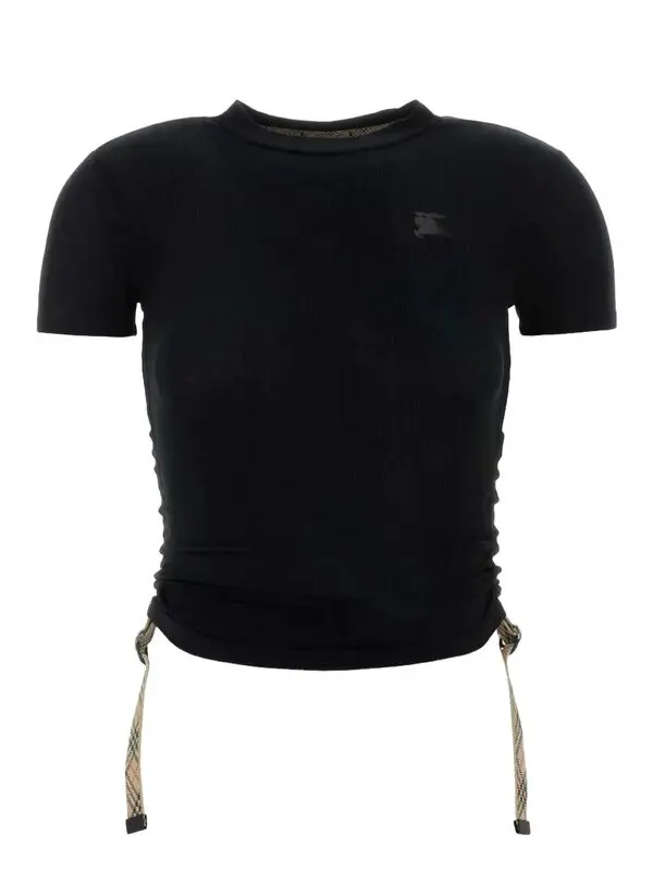 Burberry Avery Short-sleeve T-shirt - Black
