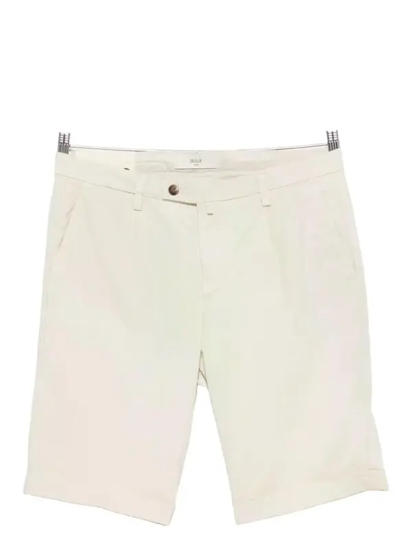 BRIGLIA 1949 Pleated Shorts - Neutrals
