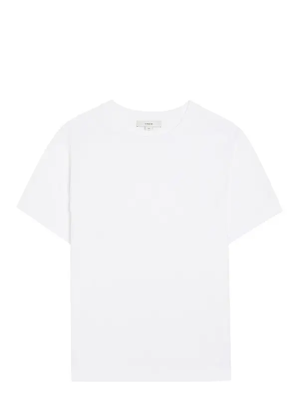 Vince Crew-neck Cotton T-shirt - White