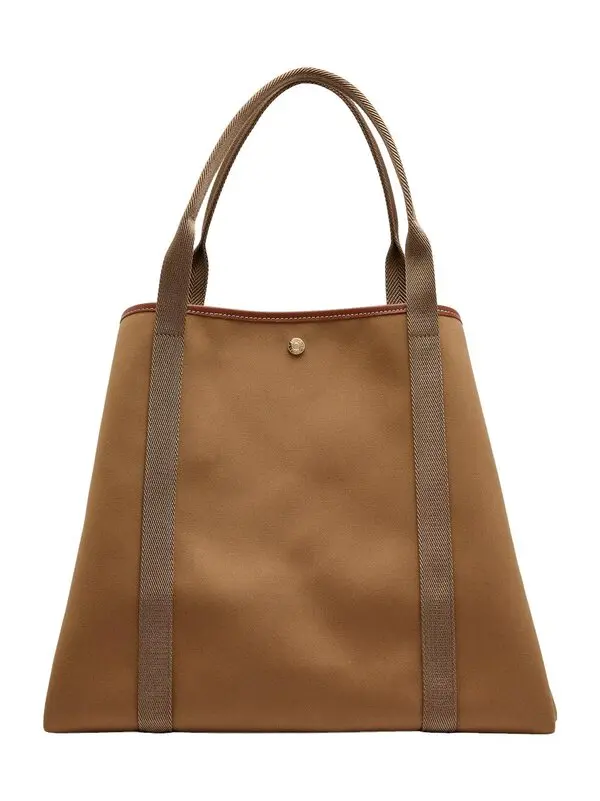 Rue De Verneuil Traversée M Twill Tote Bag - Camel