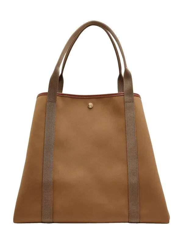 Rue De Verneuil Traversée M Twill Tote Bag - Camel